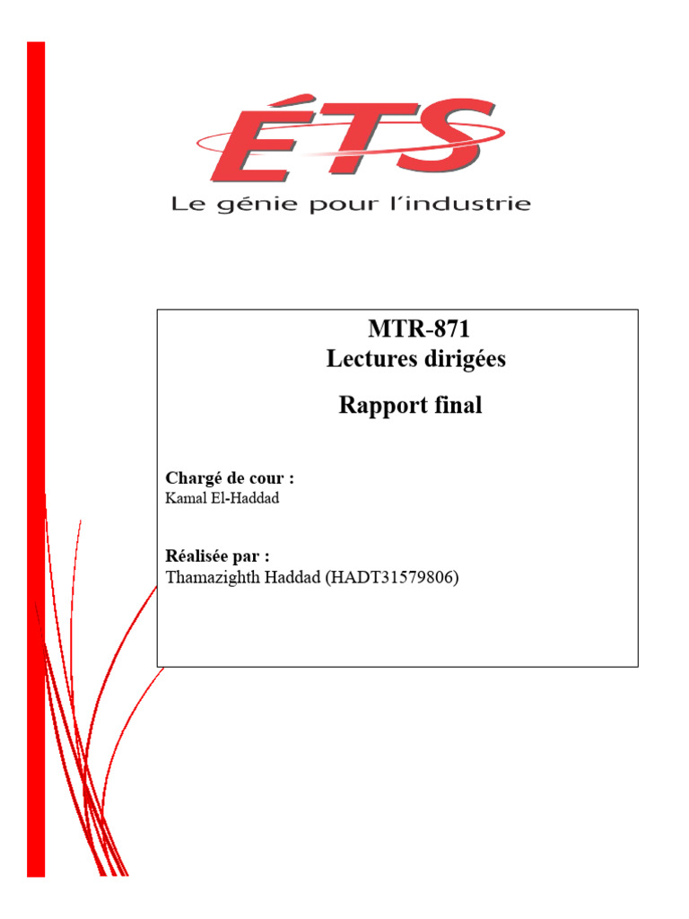 MTR 871 (Haddadthamazighth) RF | PDF