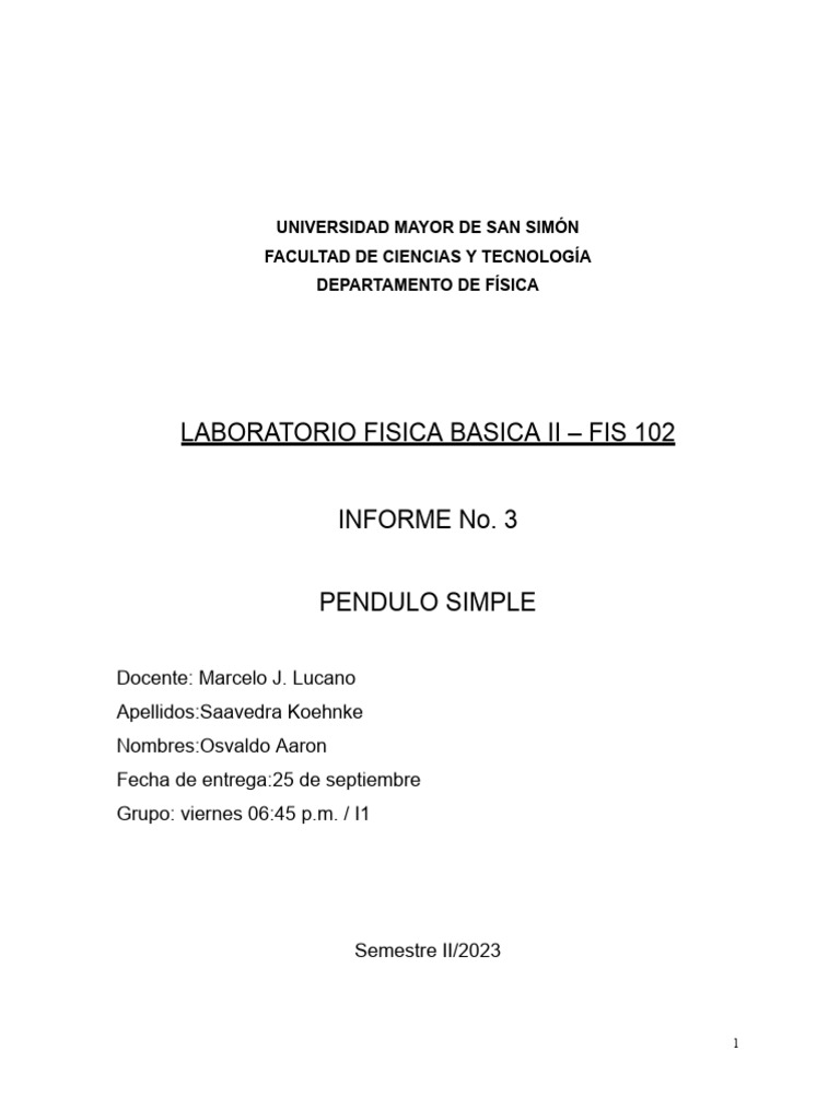 Informe 3 Lab Fis II | PDF