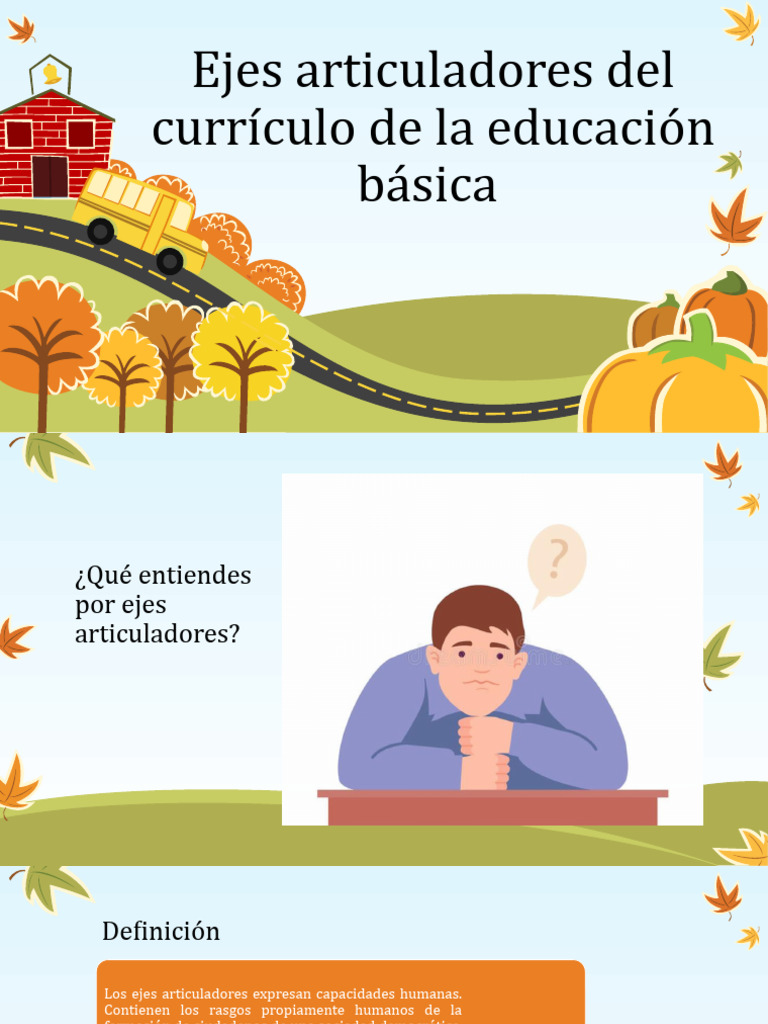 Ejes Articuladores Plan 2022 | PDF | Plan de estudios | Pensamiento