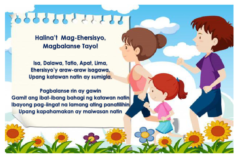 Halinat Mag-Ehersisyo Tayo | PDF