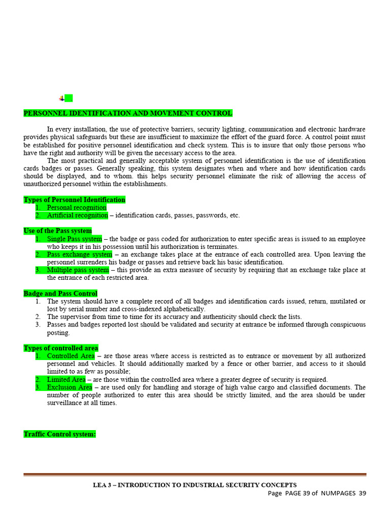 Introduction to Industrial Security Concept MZ | PDF | Classified Information | Trade Secret