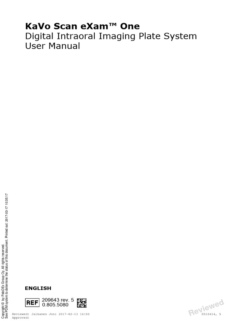 Scan Exam One User Manual | PDF | Image Scanner | Copyright