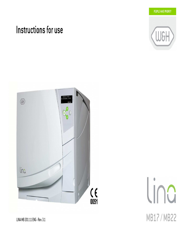 Lina+MB+ENG+Rev03 1+User+Manual | PDF | Sterilization (Microbiology) | Icon (Computing)