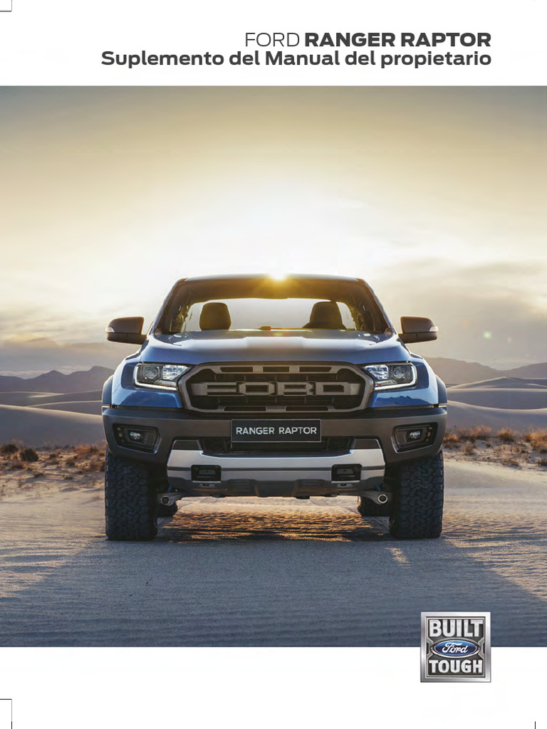 Fpe Posventa Manual Ranger Raptor | PDF | Tracción en las cuatro ruedas ...