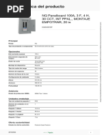 Tableros de Distribución Eléctrica NF - NF304AB22S | PDF