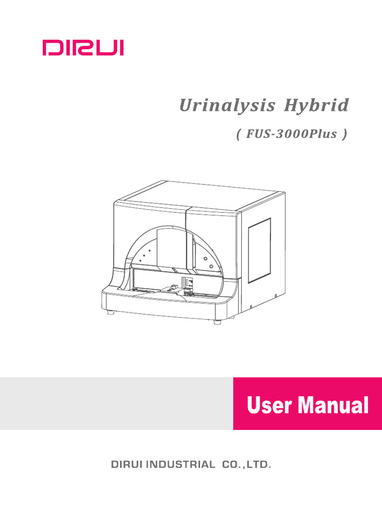 FUS 3000plus User Manual | PDF