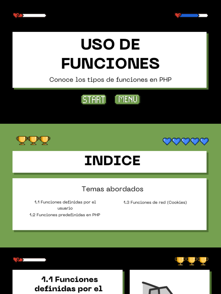 Funciones PHP: Usuario, Predefinidas y Cookies | PDF | Cookie HTTP | Servidor web