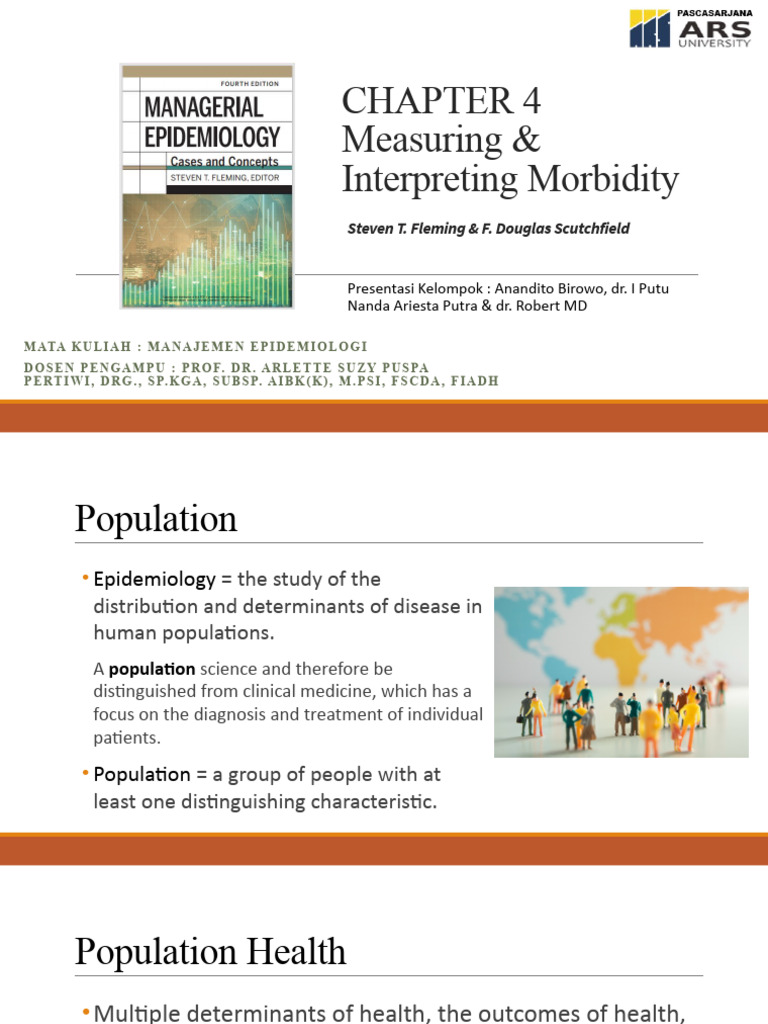 CHAPTER 4 Kelompok 3 | PDF | Sensitivity And Specificity | Incidence (Epidemiology)