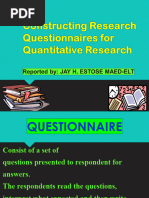 Types of Research Instruments | PDF