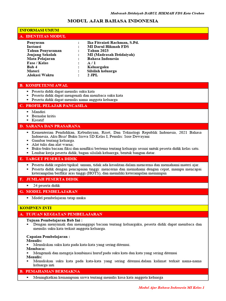 RPP Kumer Peerteaching | PDF | Karier & Perkembangan