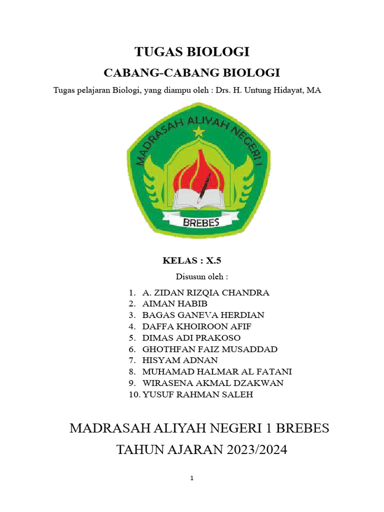 Tugas Biologi | PDF
