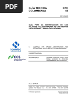 GTC 45: Identificación de Riesgos 2012 | PDF | Riesgo