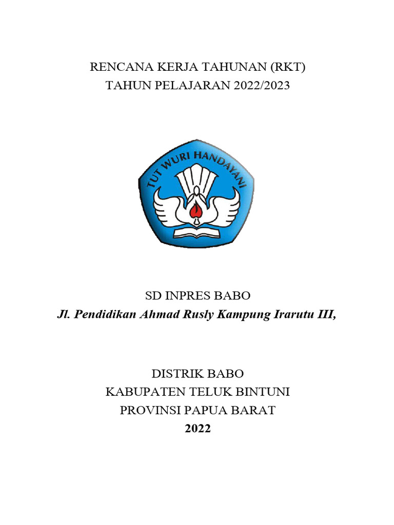 RKT SD Inpres Babo 2022 | PDF