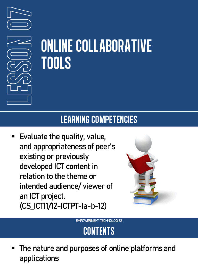 Lesson 07 Online Collaborative Tools | PDF