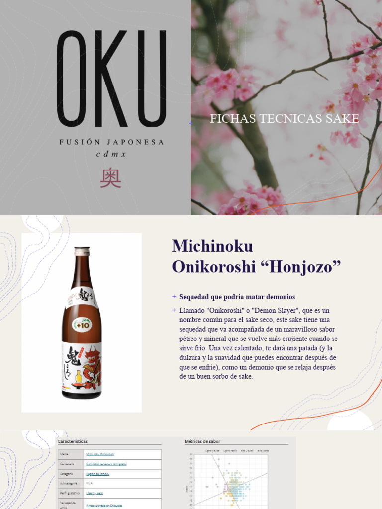Guía de Sakes Japoneses Premium | PDF | Alcohol | Comidas fermentadas