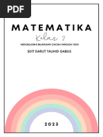 Modul Ajar Matematika - Nilai Tempat Bilangan - Fase B - Kelas 3 | PDF | Kajian Bahasa Asing