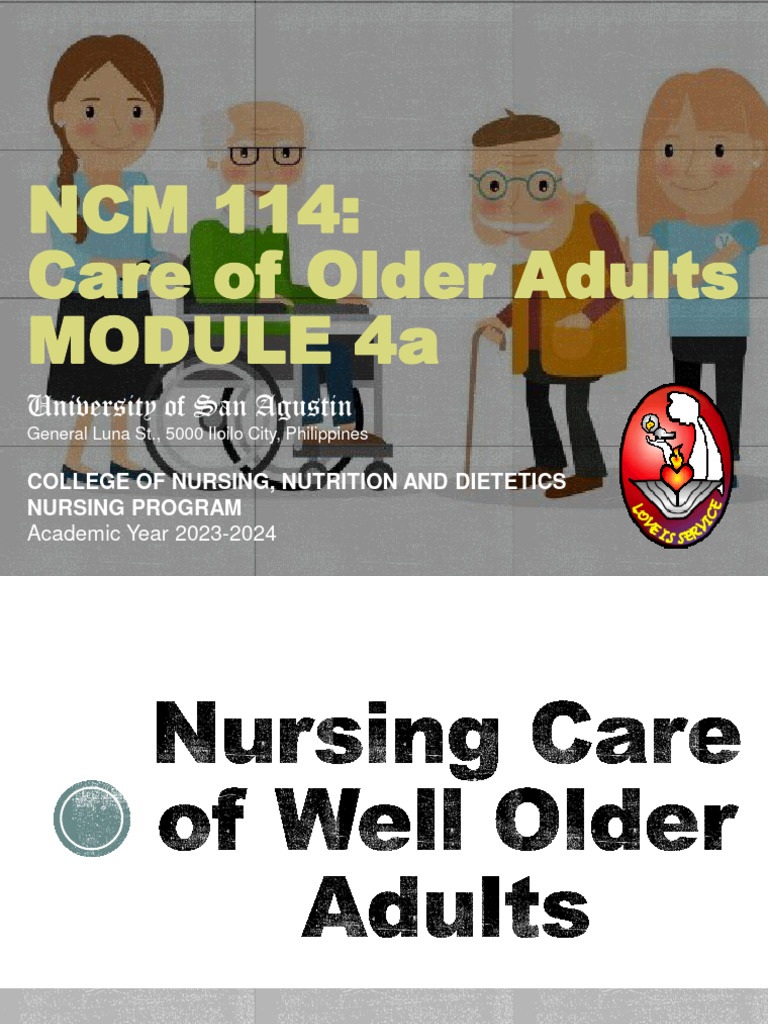Module 4a Ncm 114 Pdf Urinary Incontinence Ageing