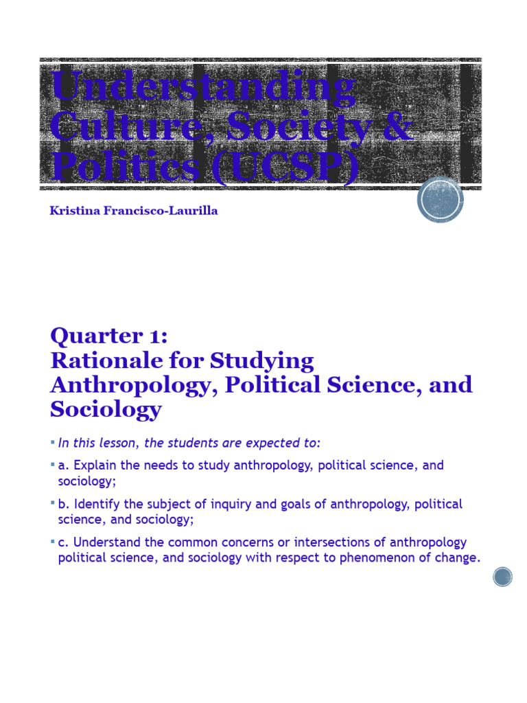 Culture and Society As Anthropological Concepts | PDF | Anthropology ...