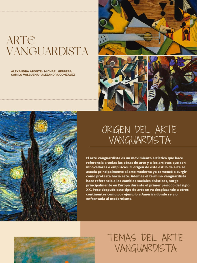Arte Vanguardista | PDF | Vanguardia | Las artes