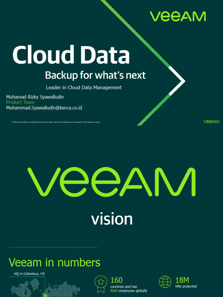 Veeam Product Overview 1 | PDF