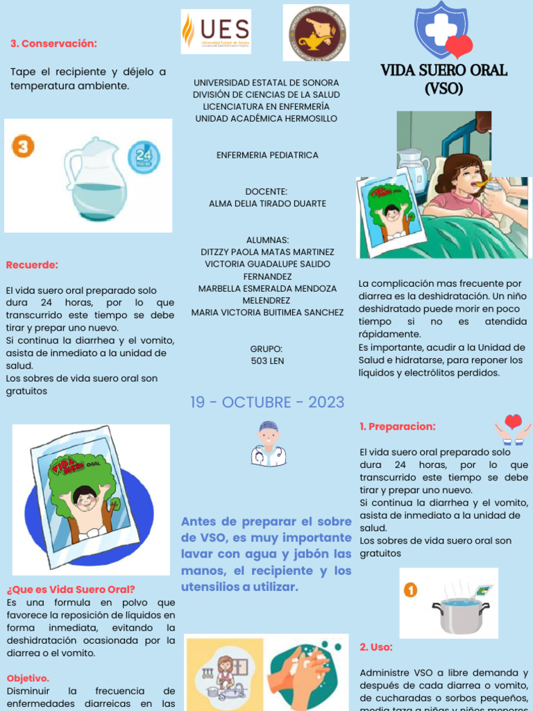 Suero via Oral (1) | PDF | Deshidración | Enfermedades y trastornos