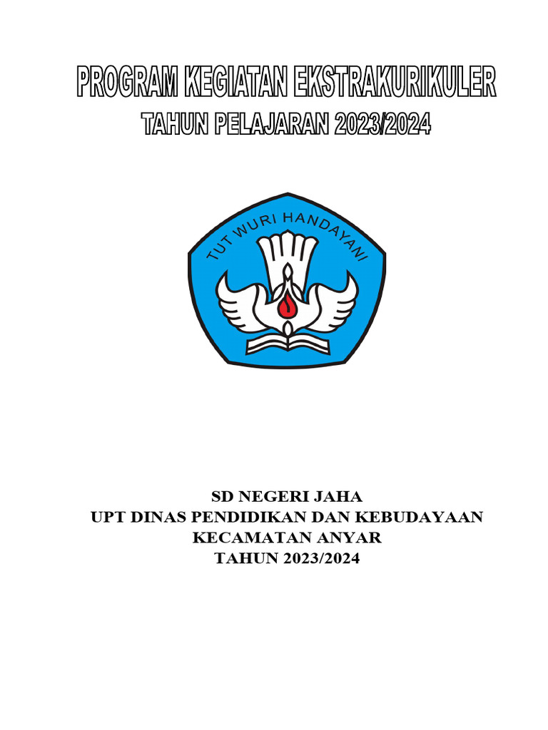 Program - Ekstrakurikuler 2023-2024 | PDF