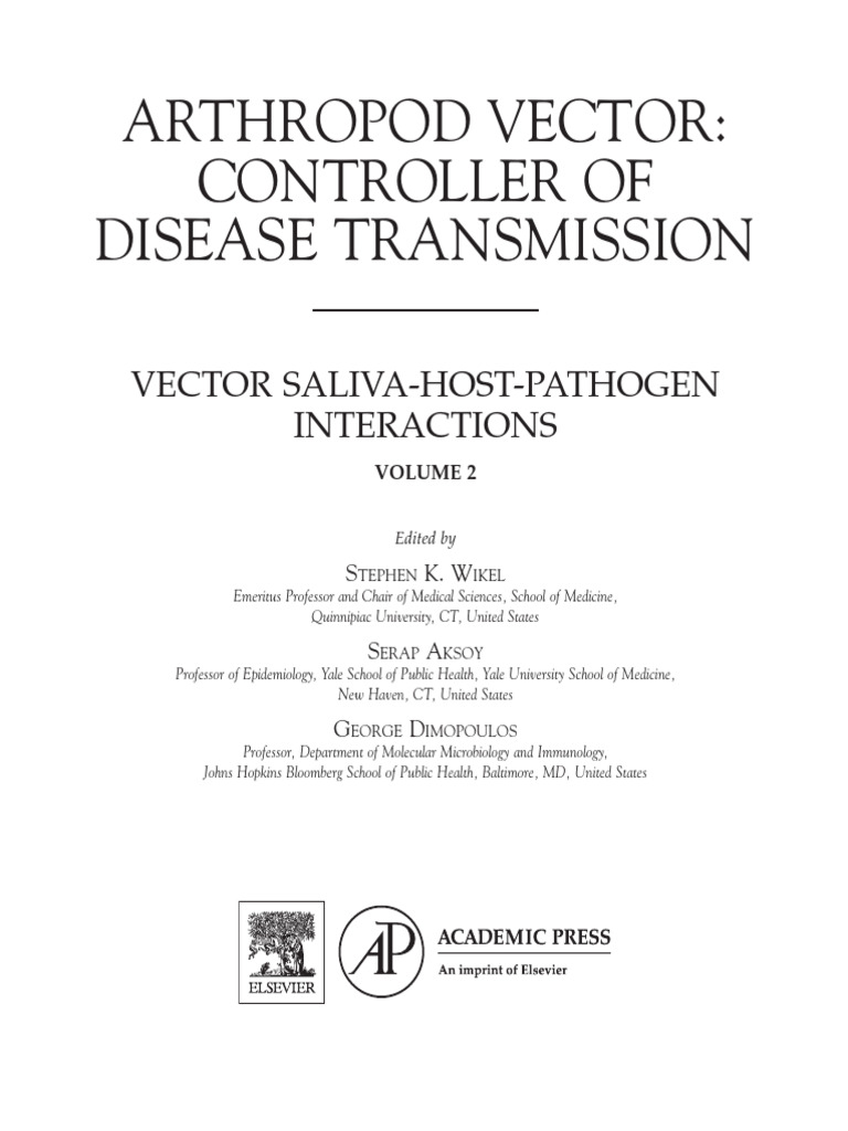 Arthropod Vector Controller of Disease Transmission, Volume 2. Vector ...