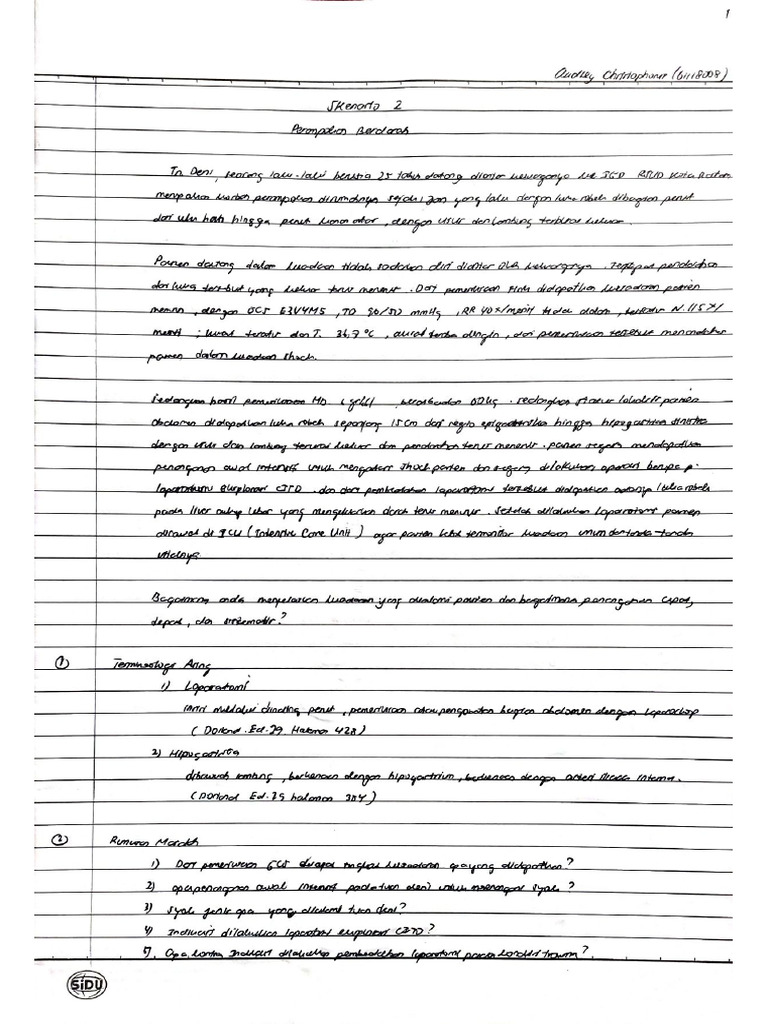 SKE 2 - Traumatologi | PDF