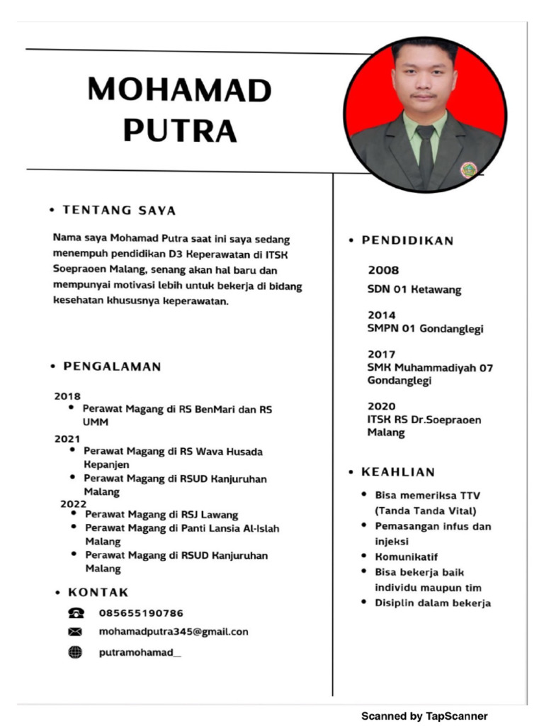 CV Putra | PDF