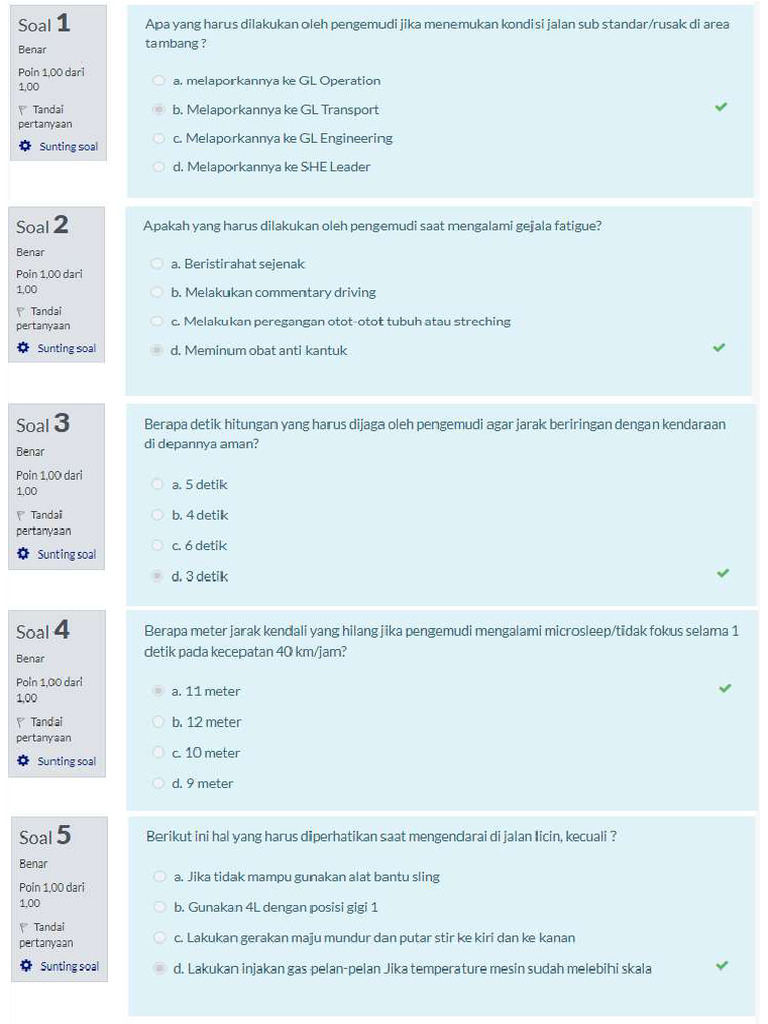 Kisi-Kisi Refresh DRD | PDF