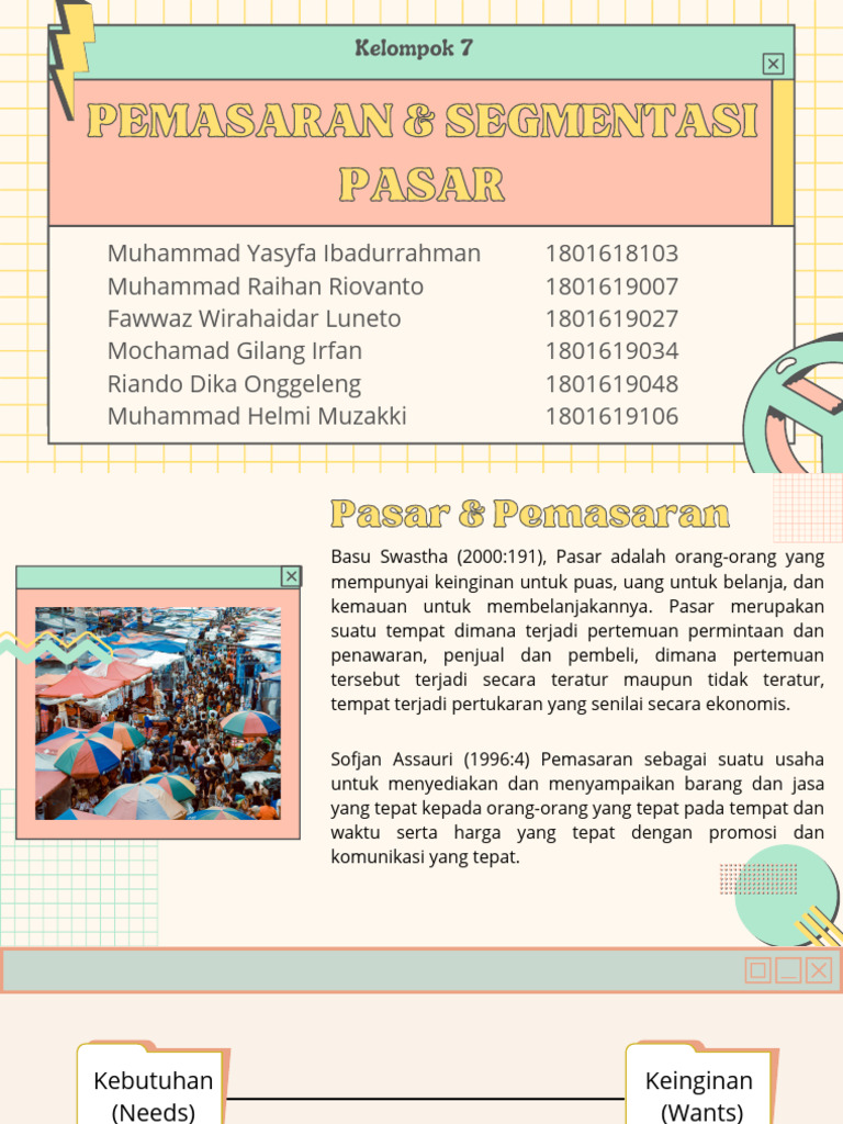 Pemasaran dan Segmentasi Pasar Efektif | PDF