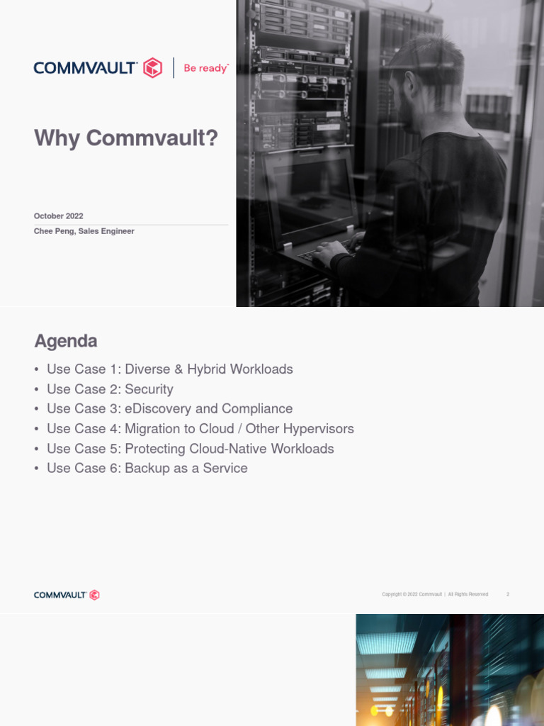 Comm Vault | Download Free PDF | Cloud Computing | Backup
