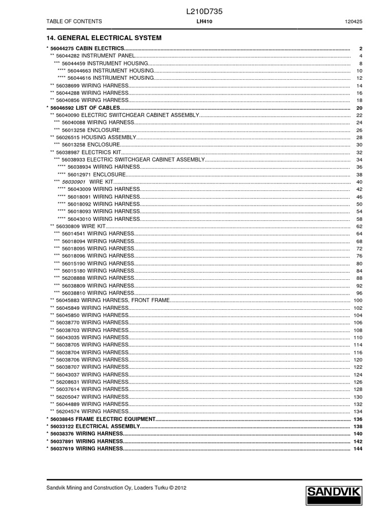General Electrical System | PDF | Electrical Connector | Electrical Wiring