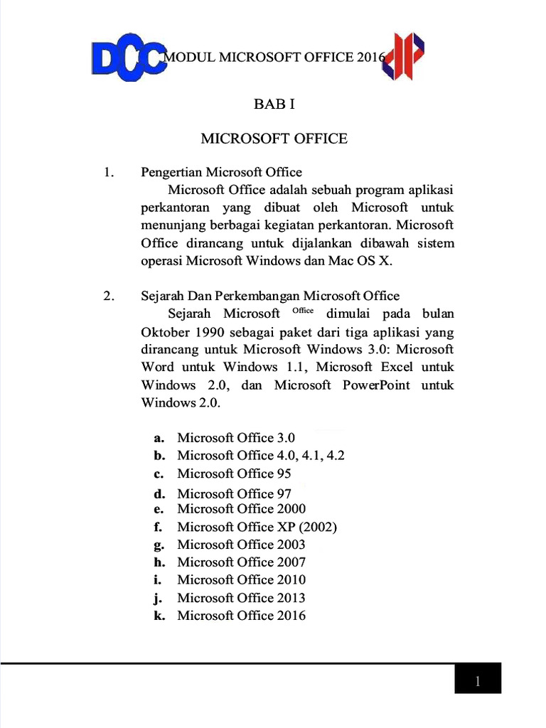 PDF Modul Microsoft Office 2016 Compress | PDF