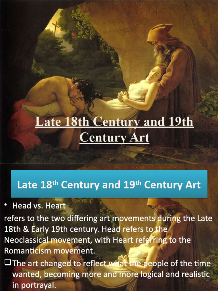 Late 18th and Early 19th | PDF | Romanticism | Symbolism (Arts)