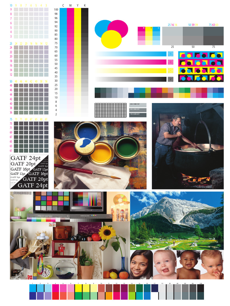 Konica Minolta Test Chart - A3 | PDF