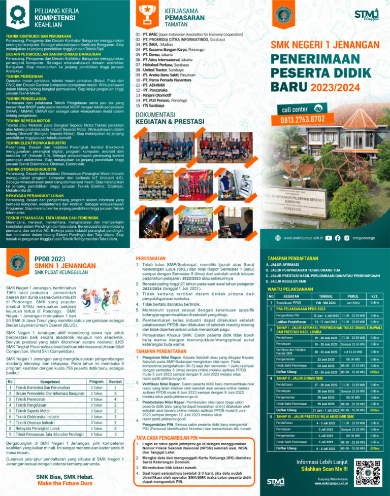 Brosur PPDB STMJ 2023 | PDF