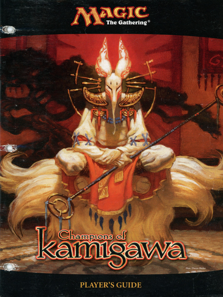 Champions of Kamigawa Player's Guide Magic The Gathering 2004 | PDF ...