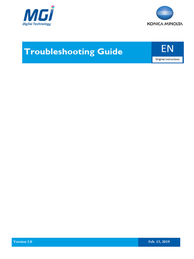 MGI JETvarnish 3DS Troubleshooting Guide | PDF | Belt (Mechanical ...