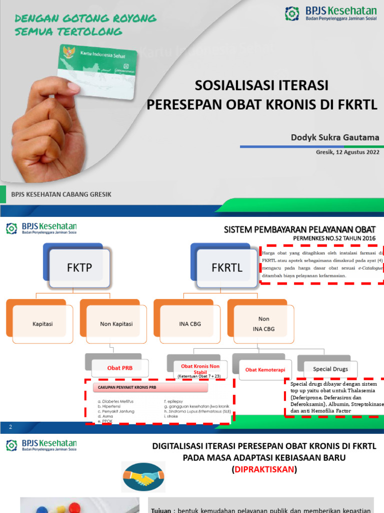 Sosialisasi Peresepan Iter Di FKRTL | PDF