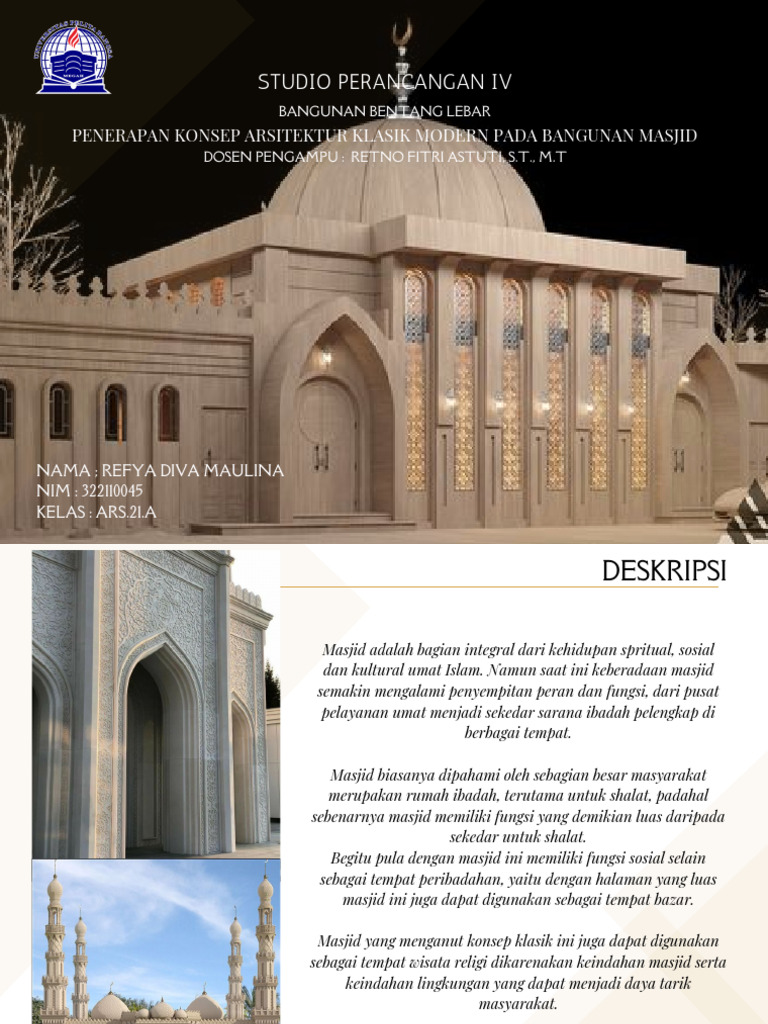 STUPA 4 Bangunan Masjid | PDF