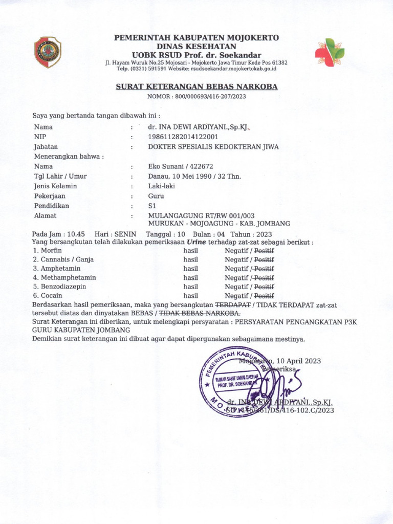 Surat Nafza Eko | PDF