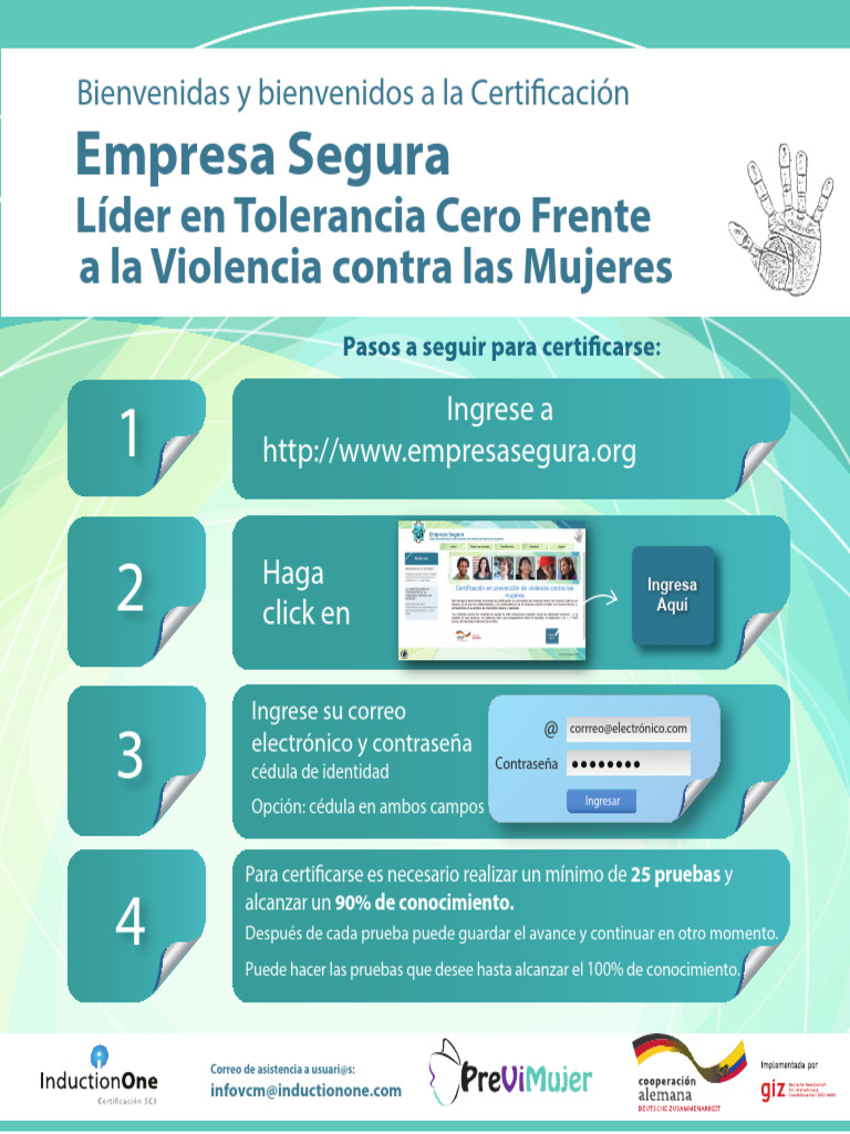 Pasos Certificacion Empresa Segura 2021 | PDF