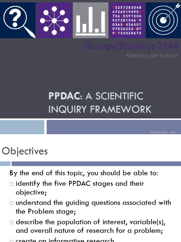 2 - PPDAC - A Scientific Inquiry Framework | PDF