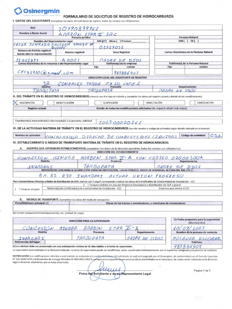 Formulario Amazon Star Ii20230829 - 16144507 | PDF