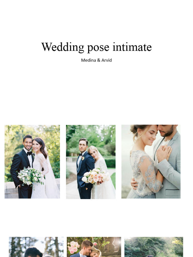 Wedding Pose Req | PDF