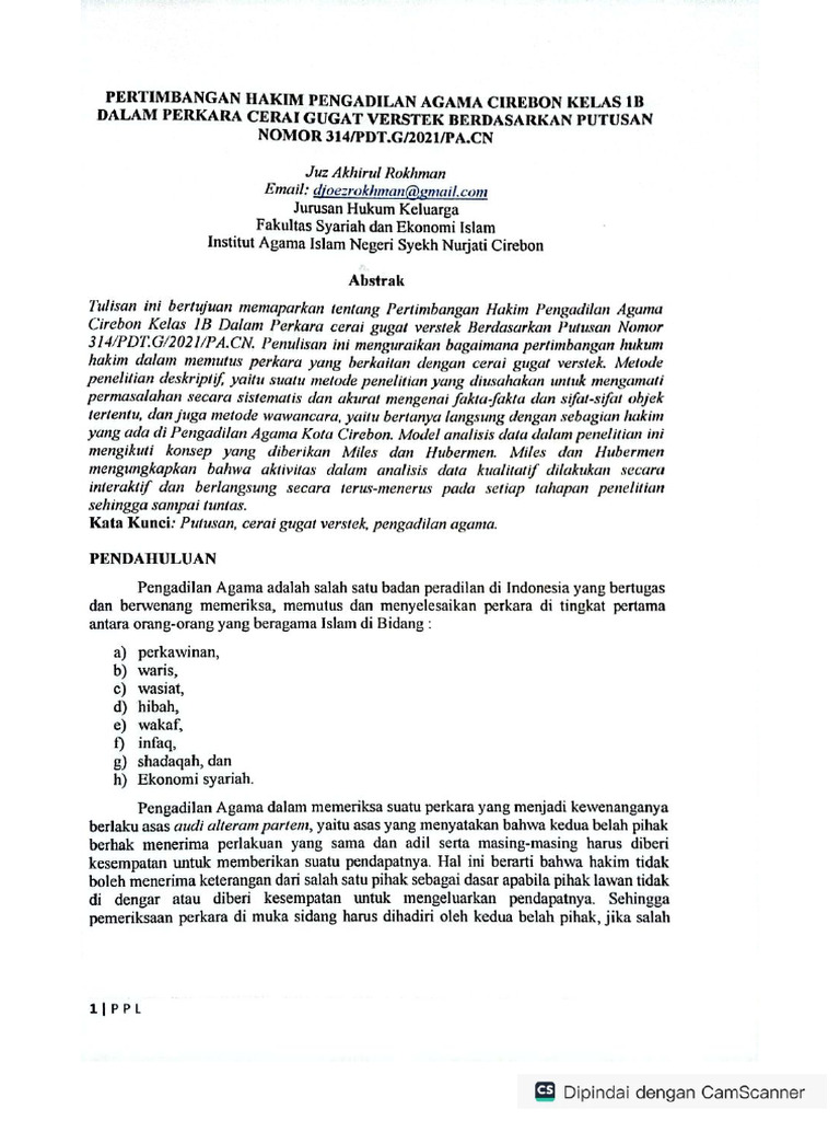 Contoh Laporan Individu PPL | PDF