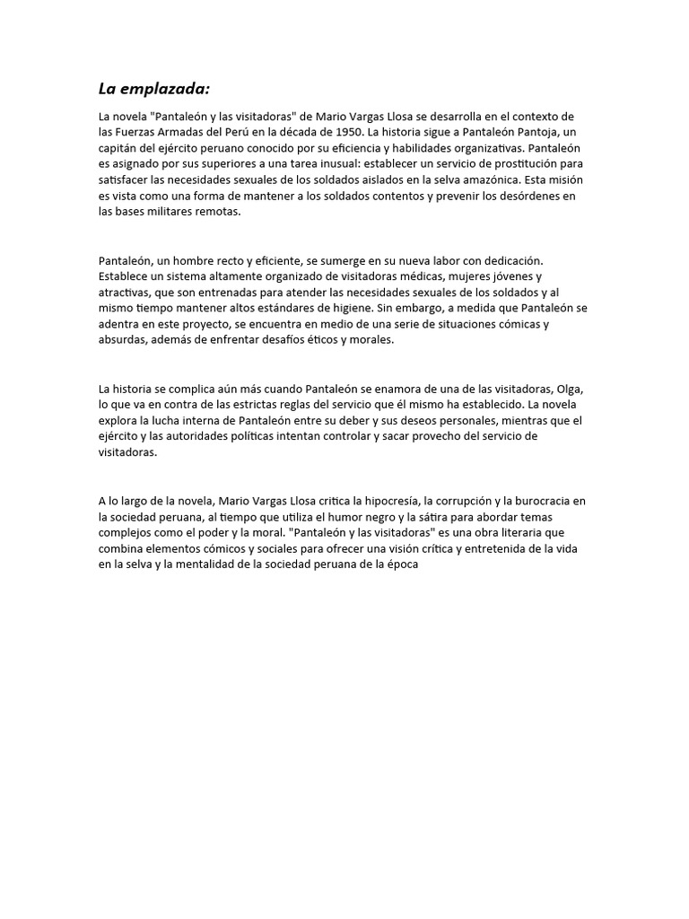 Novelas peruanas: sátira y poder en Lima | PDF