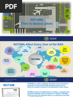 ICAO NOTAM Format Example for Airports | PDF | Air Traffic Control | Runway