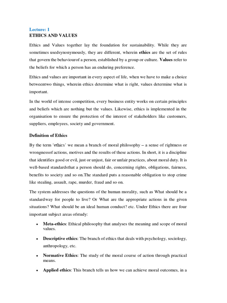 Lecture 1 Hve Msssoa | PDF